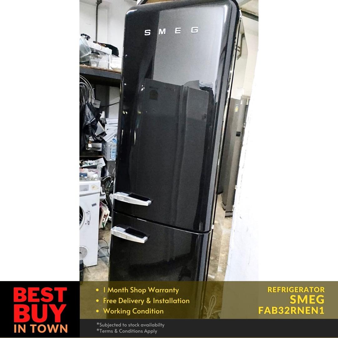MUST BUY! Smeg 323L Display-Set NEW Refrigerator FAB32RNEN1, TV & Home ...