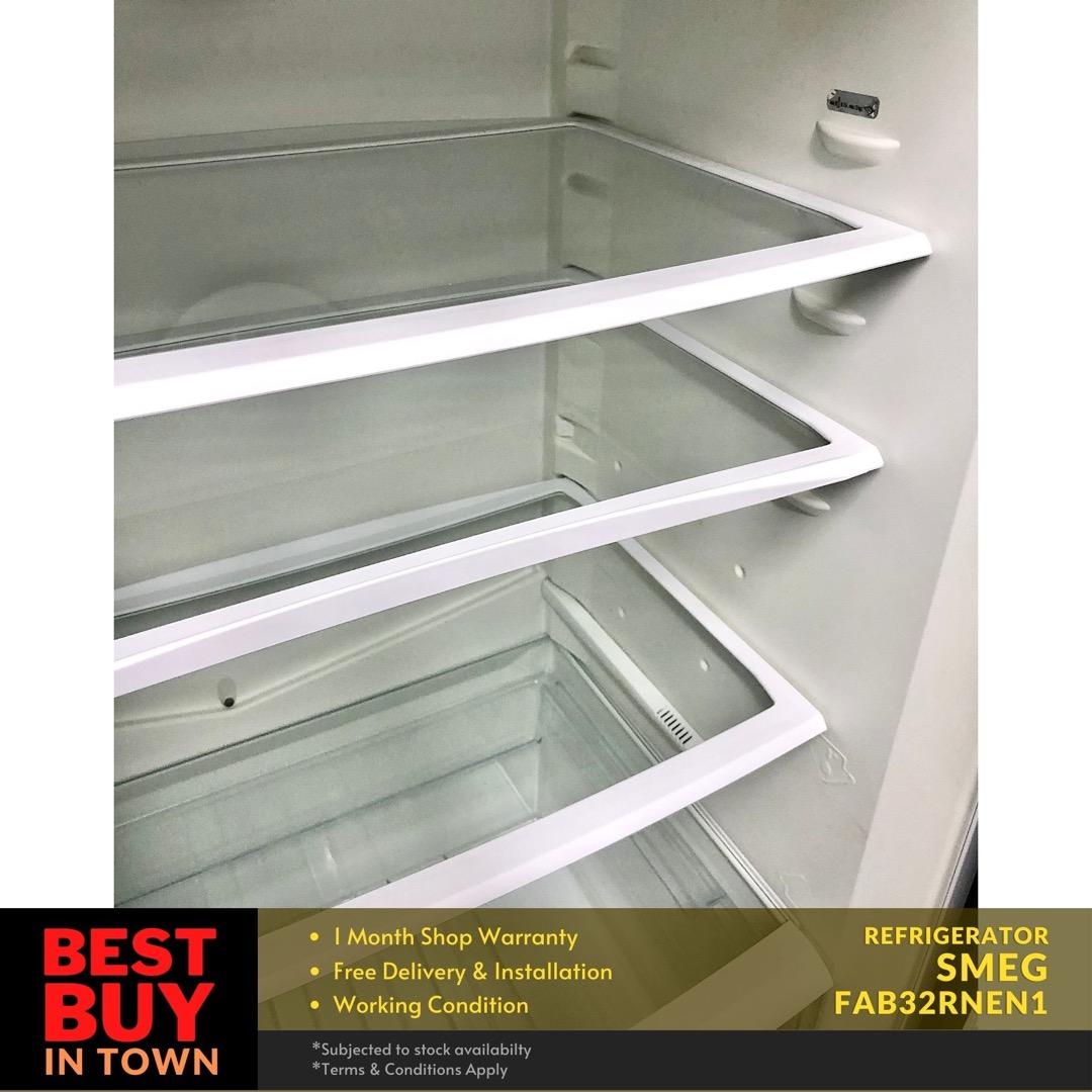 MUST BUY! Smeg 323L Display-Set NEW Refrigerator FAB32RNEN1, TV & Home ...