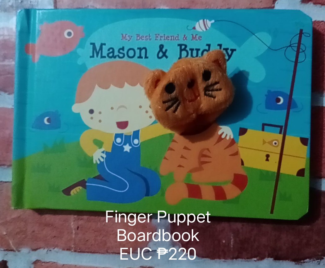 My Best Friend and Me Mason & Buddy Finger Puppet Boardbook, Hobbies ...