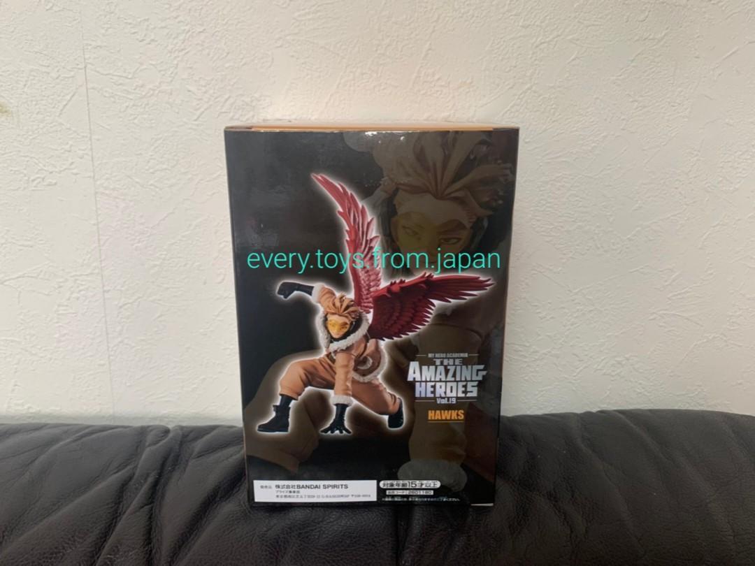 My hero academia MHA Hawks figure figurine The amazing heros BANDAI ...