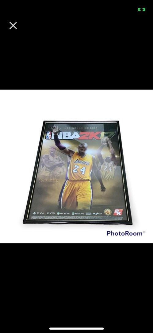NBA 2k poster with frame, Video Gaming, Video Games, Others on Carousell