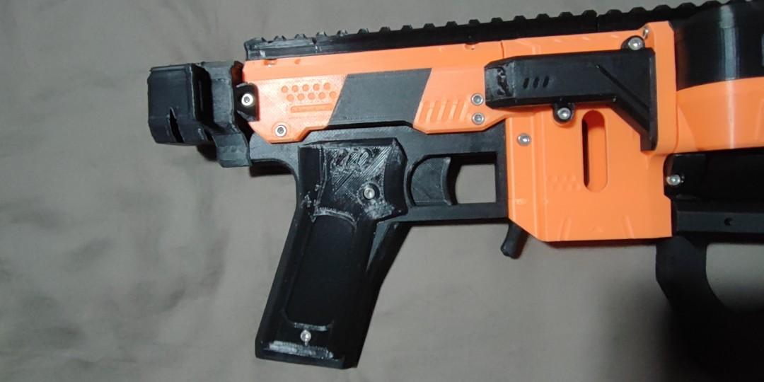Nerf 3D printed Gryphon Blaster, Hobbies & Toys, Toys & Games on Carousell