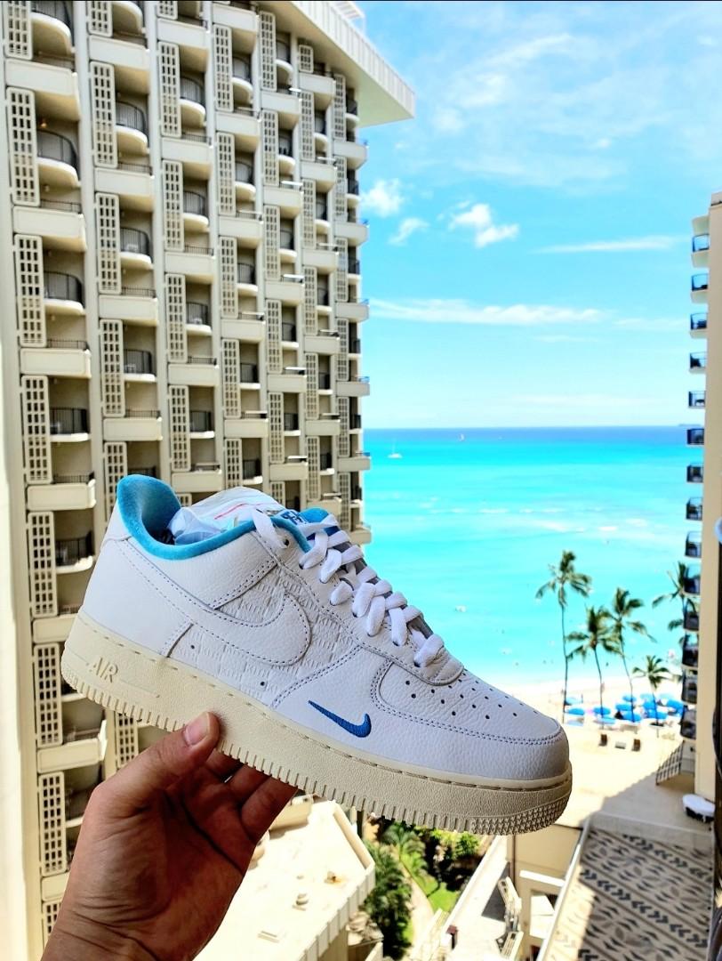 Nike Air Force 1 - Kith Hawaii Exclusive, Men's Fashion, Footwear ...