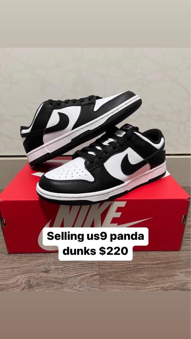 Nike Dunk Low Panda, Men's Fashion, Footwear, Sneakers on Carousell