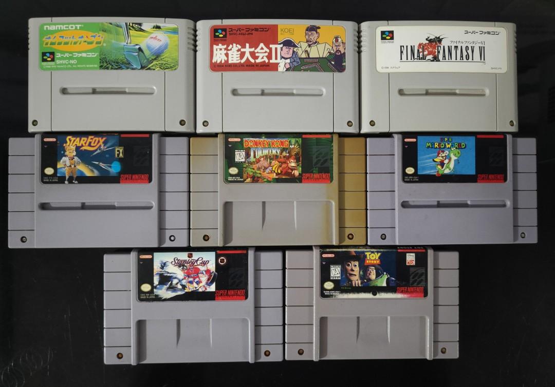 Nintendo Super Nintendo Entertainment System Modified (SNES) + 8 Free ...