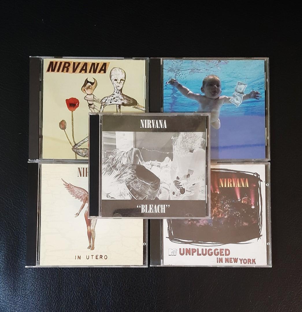 Nirvana CD set, Hobbies & Toys, Music & Media, CDs & DVDs on Carousell