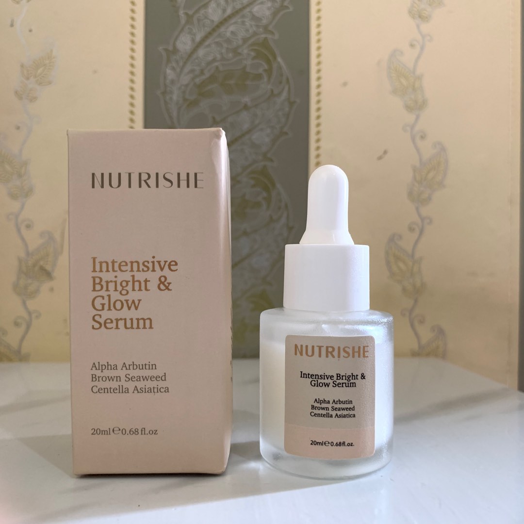 Nutrishe Intensive Bright & Glow Serum (Improved Formula), Kesehatan ...