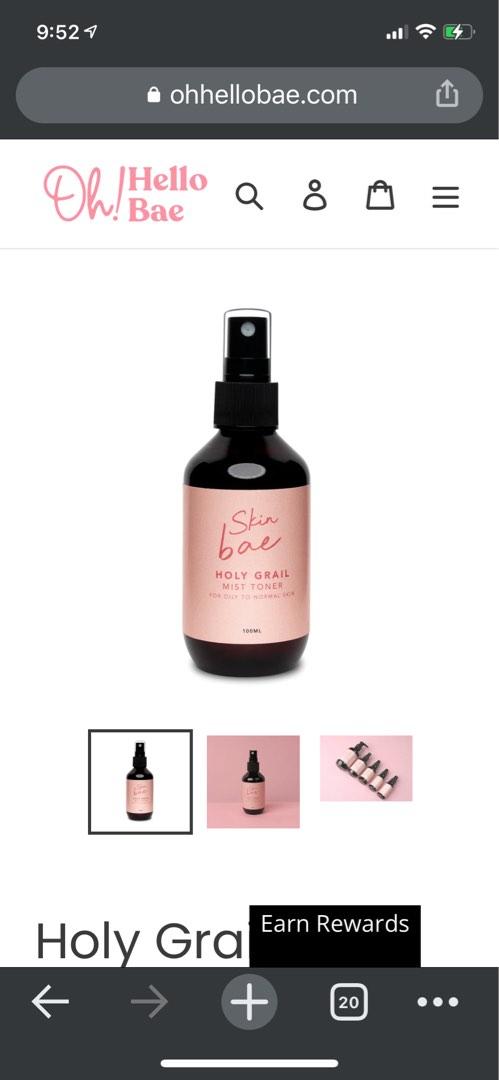 Oh Hello Bae Holy Grail Mist Toner 100ml (For Oily / Combi Skin ...