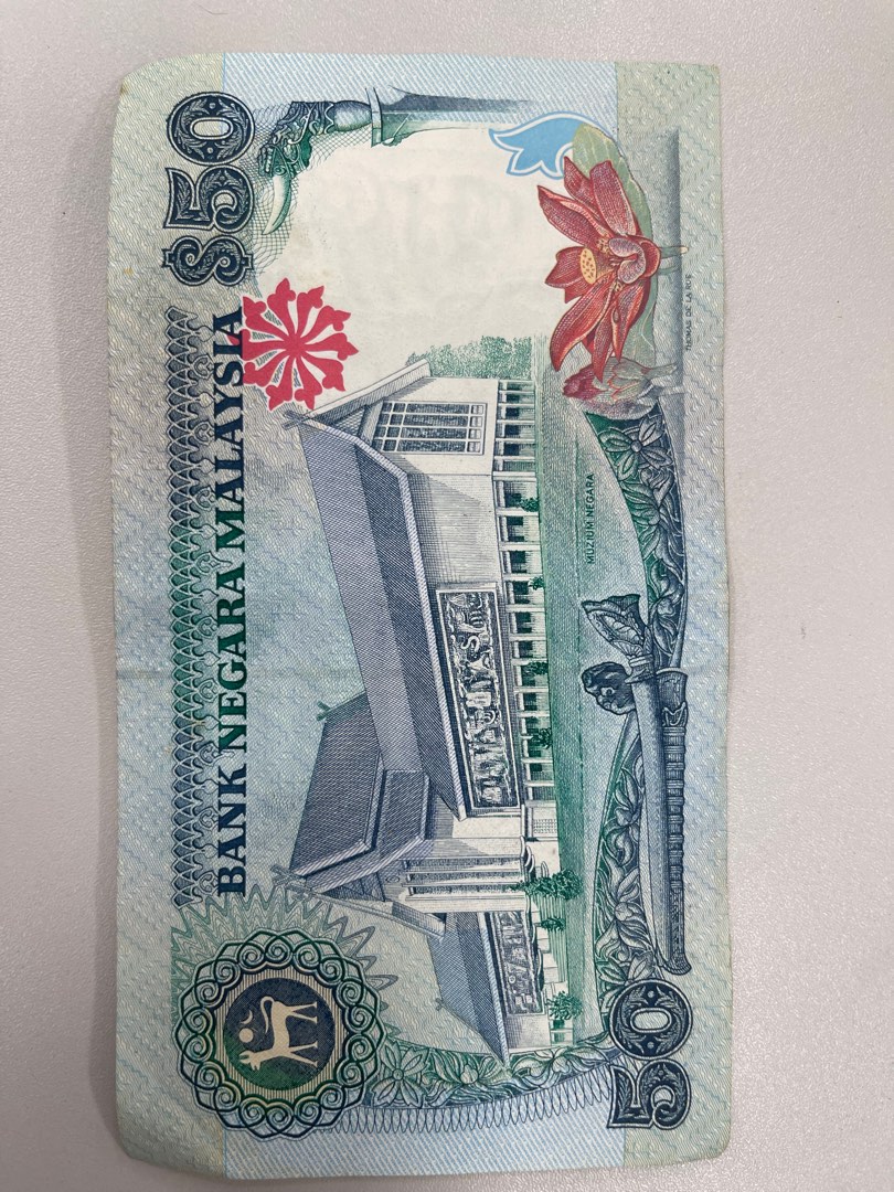 Old Malaysia ringgit notes $50, Hobbies & Toys, Memorabilia ...