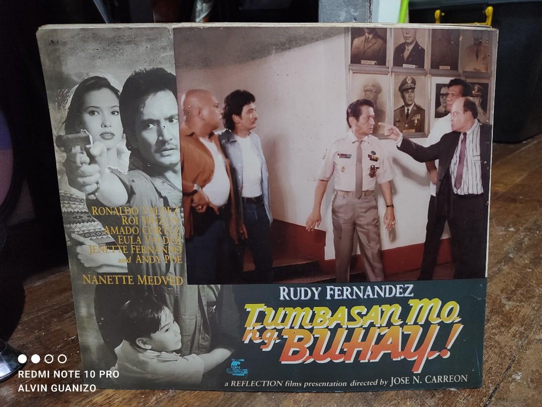 old Rudy Fernandez movie lobby photos Tumbasan mo ng buhay, Hobbies ...
