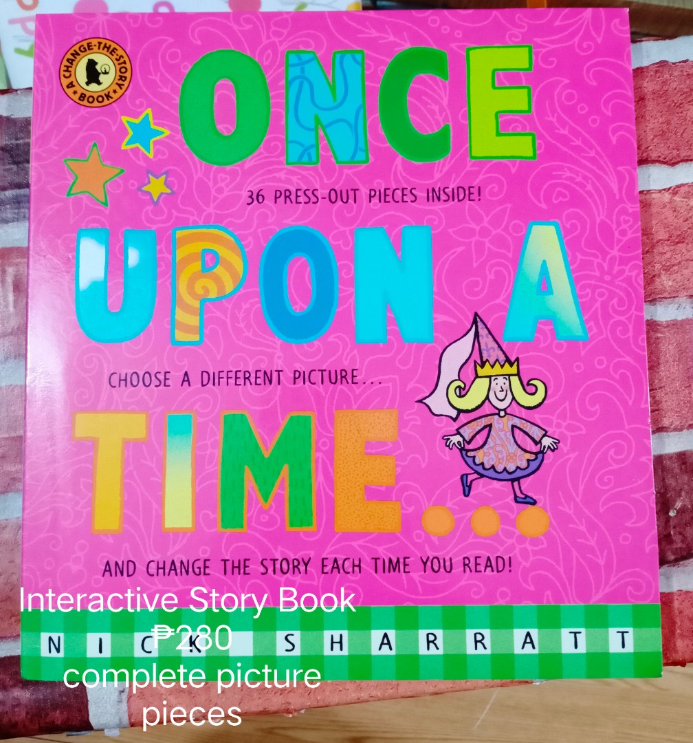once-upon-a-time-change-a-story-book-hobbies-toys-books-magazines