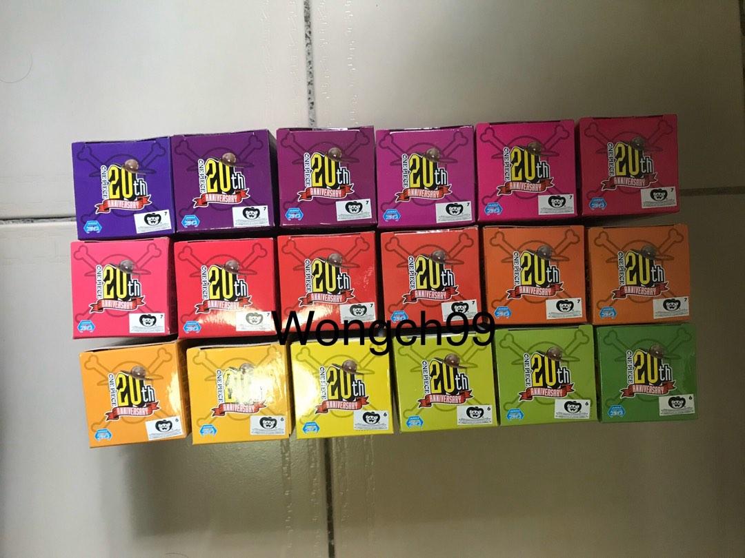 One Piece WCF History Relay 20th Anniversary Vol.2 to 4, Hobbies & Toys ...