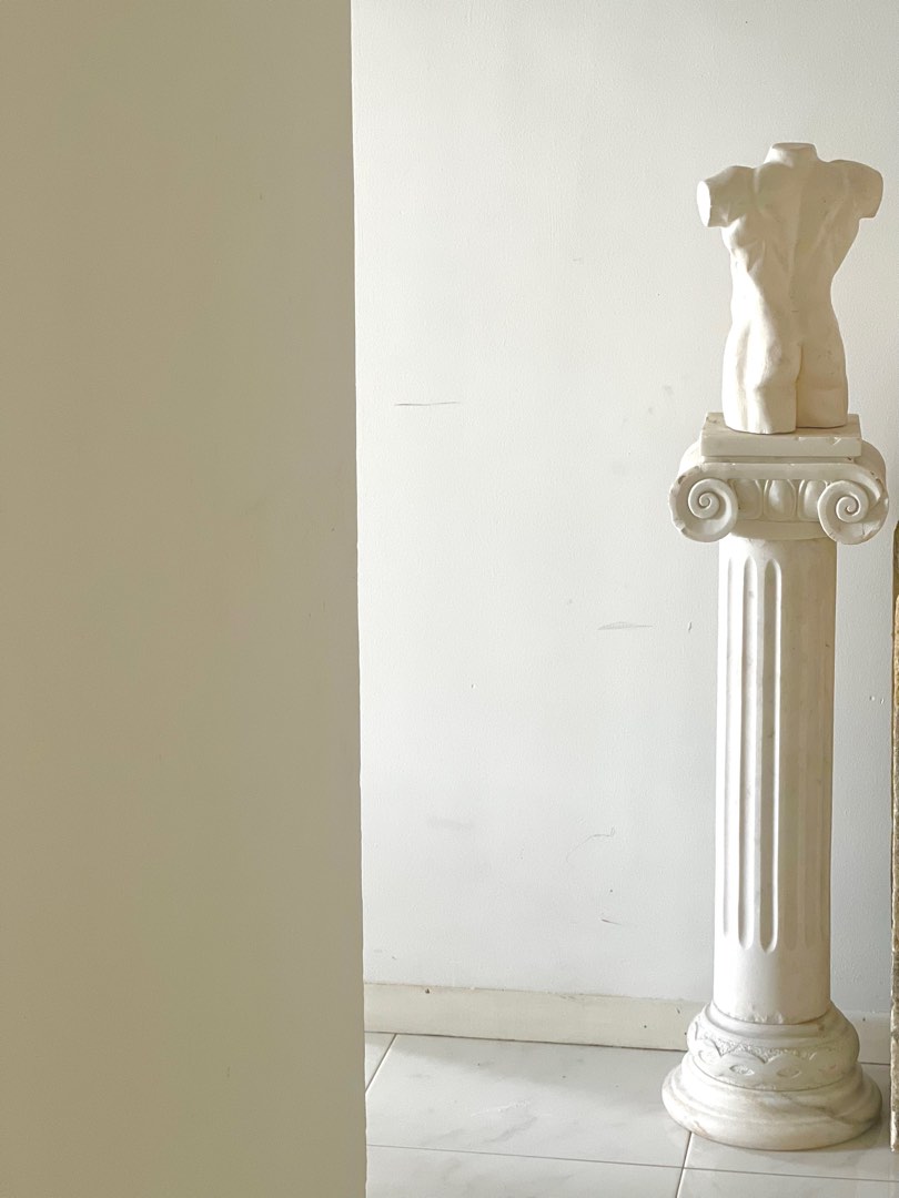 Organic Greek White Figure Sculpture - #West Elm #Pottery Barn #Crate ...