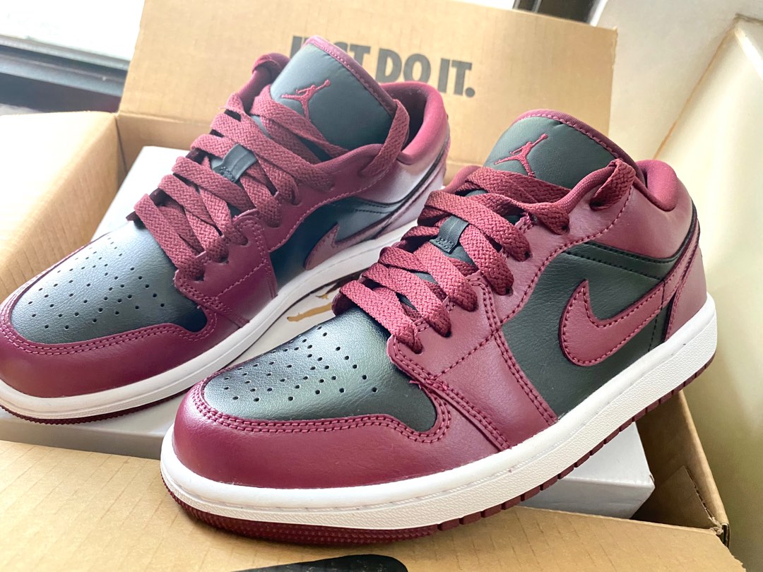 Original Jordan 1 Low, Women's Fashion, Footwear, Sneakers on Carousell