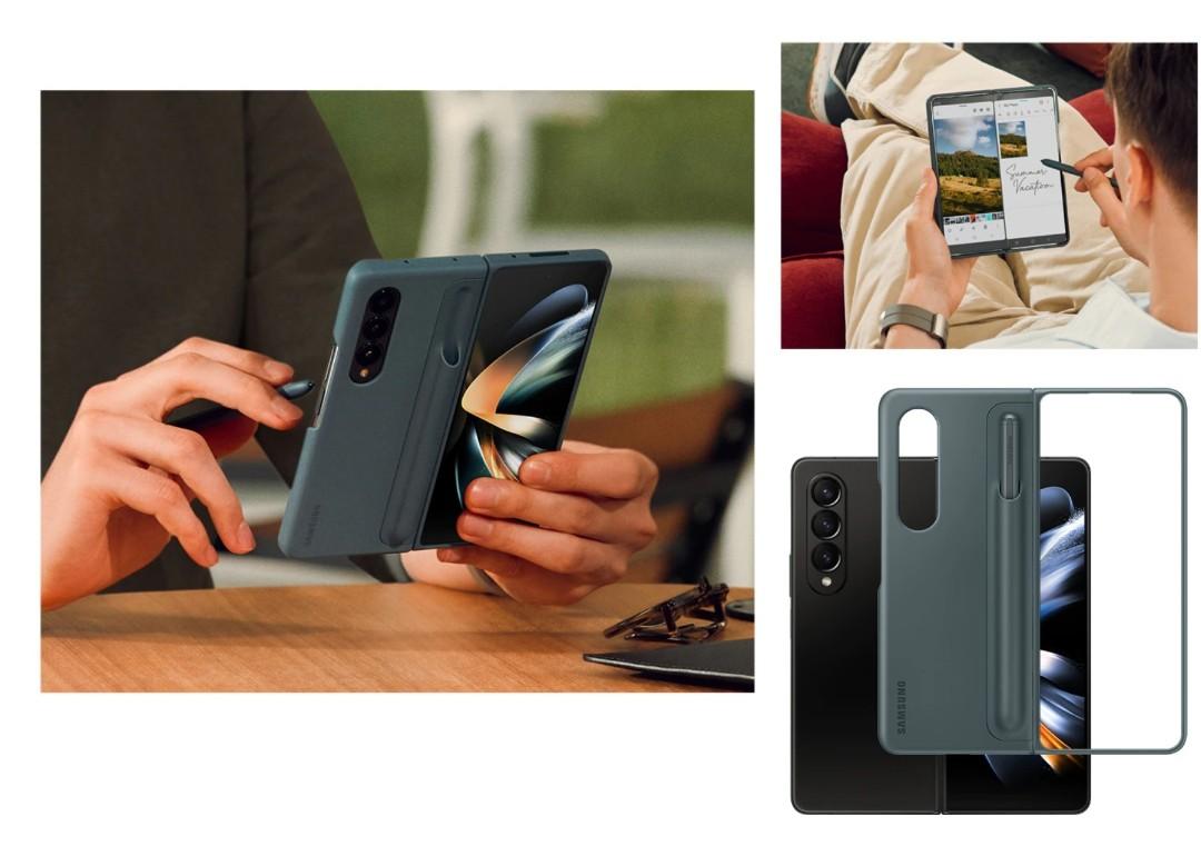 Original Samsung Z4 Fold Cover with Pen, Stand and cable., Mobile ...