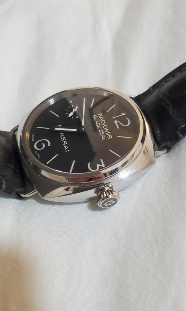 PAM 183 Panerai Black Seal, Luxury, Watches on Carousell