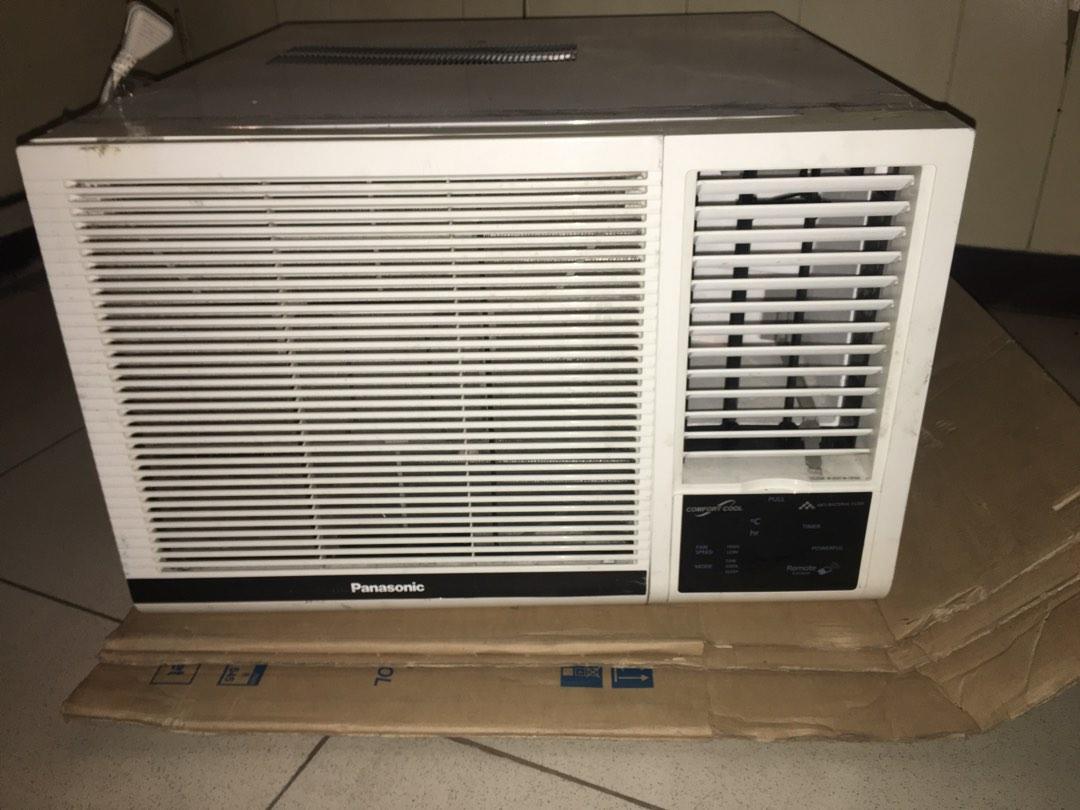 Panasonic 2.5hp Window Type non-inverter w/ Remote Control, TV & Home ...