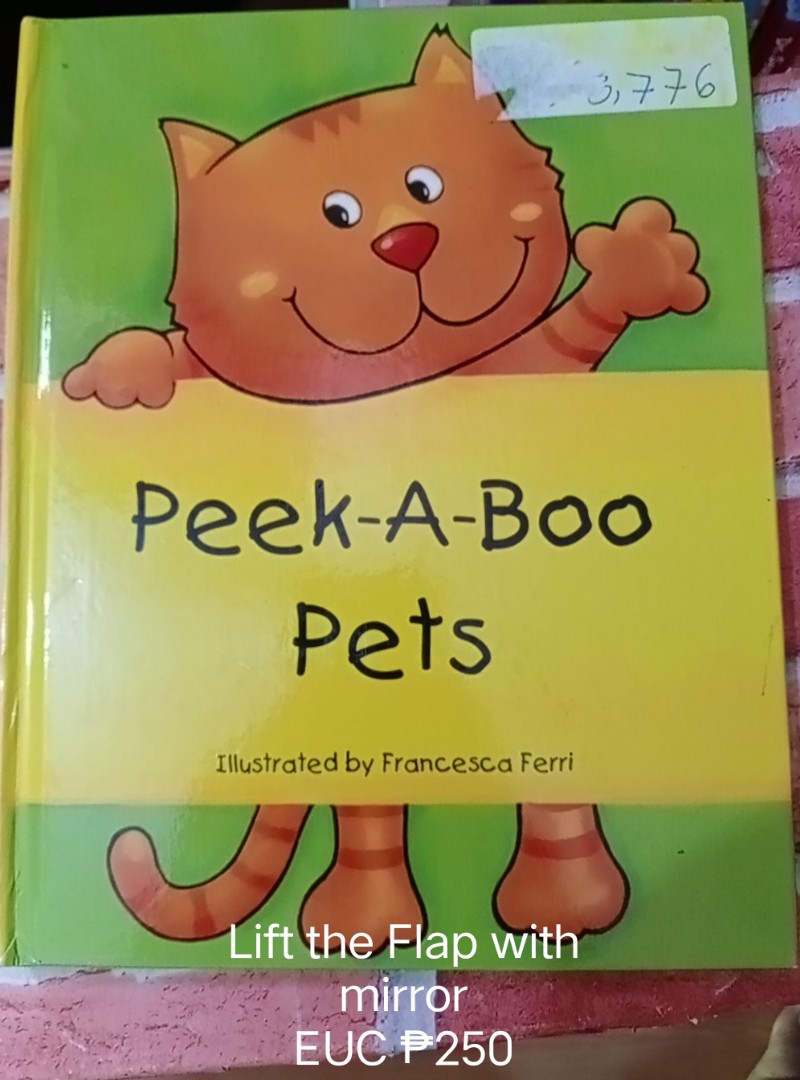 Peek-a-boo Pets Lift the flap, Hobbies & Toys, Books & Magazines ...