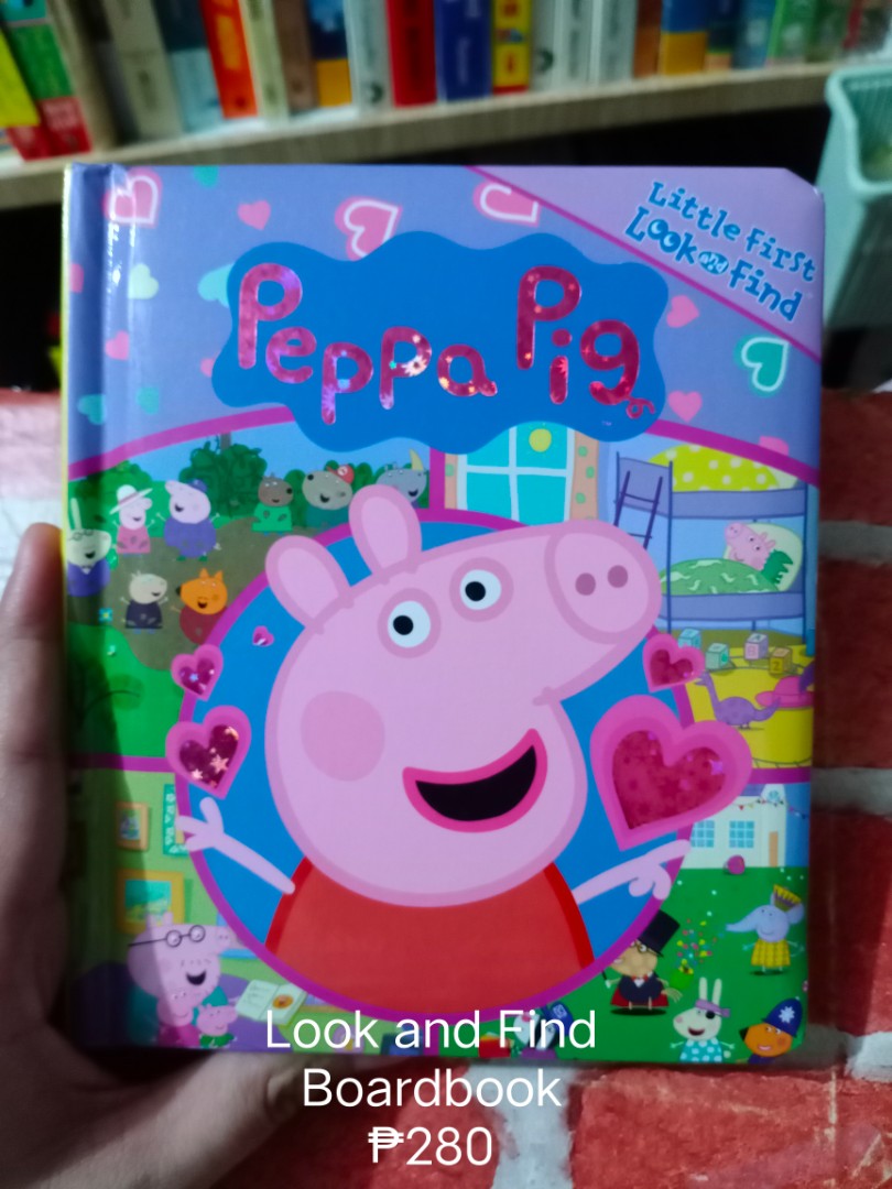 Peppa Pig Look and Find Activity Boardbook, Hobbies & Toys, Books ...