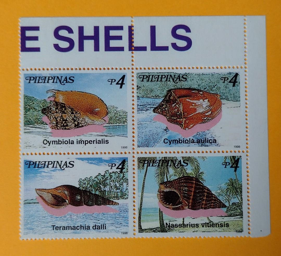 Philippines ( set B ) : Shells , complete set of 4 v. , mint, Hobbies ...