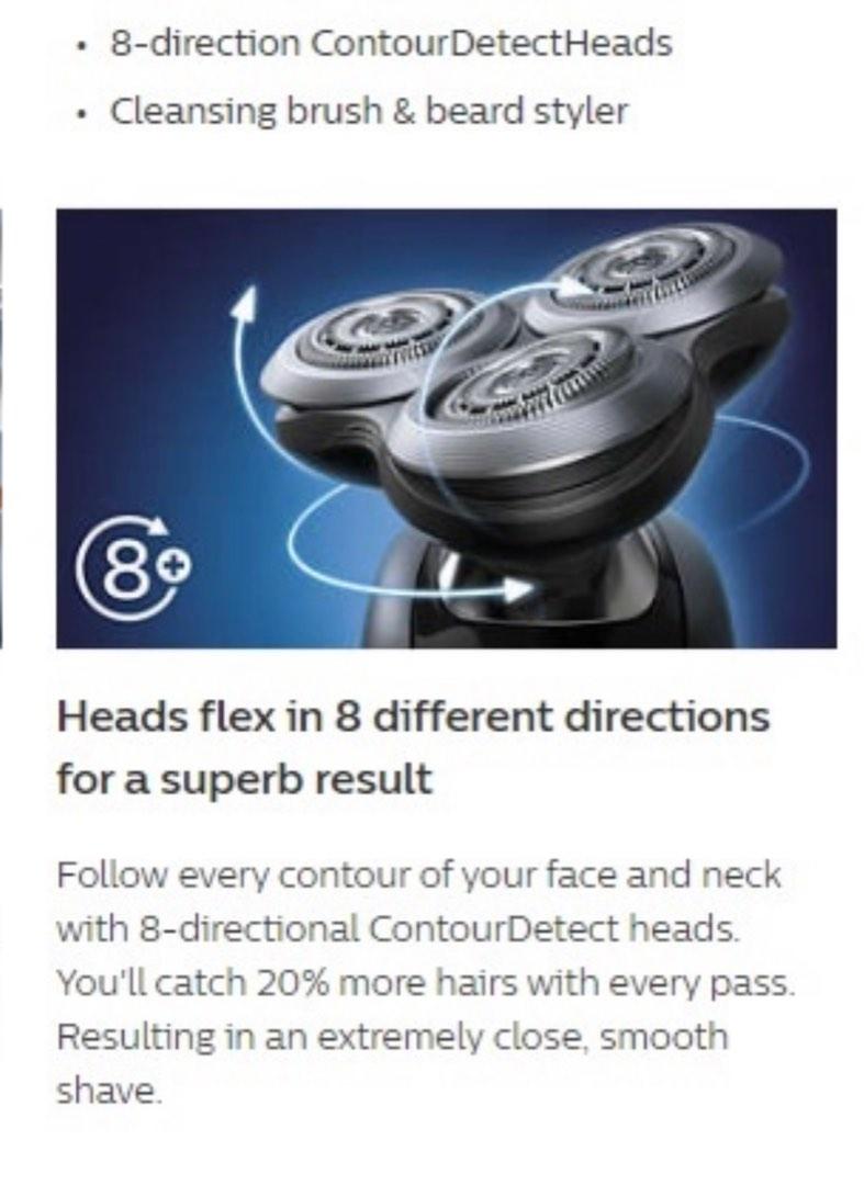 Philips Series 9000 S9751/33 Wet and Dry Electric Shaver / SmartClean ...