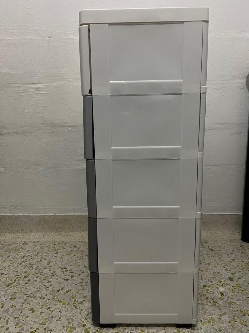 Plastic Cabinet 5 Decker drawer, Furniture & Home Living, Furniture ...