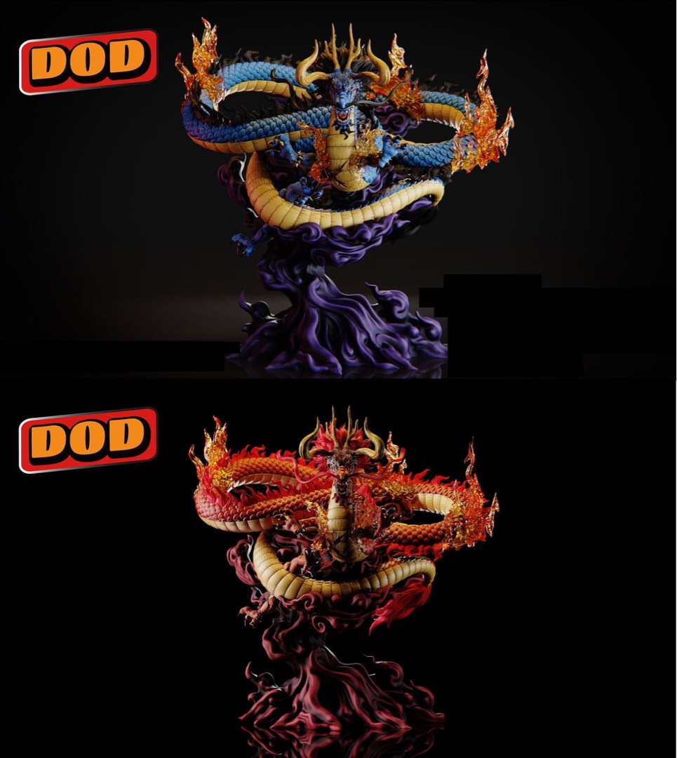 [PO] DOD Studio - One Piece Beast Form Kaido Dragon - StatuesGk ...