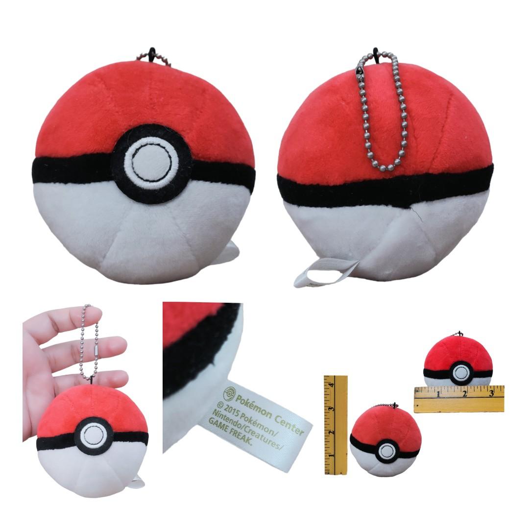 Pokeball Plush Charm (Pokemon Center), Hobbies & Toys, Toys & Games on ...