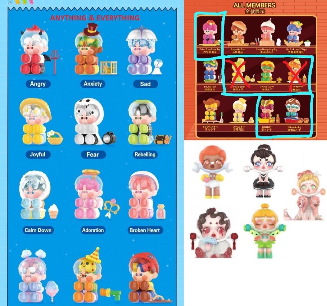 POPMART LABUBU, BOBO COCO, SKULLPANDA, PINO, DONGDONG, MINION, DIMOO ...