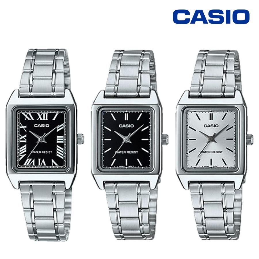 Popular Casio Cartier Style Stainless Steel Strap Women Watch Ltp V007d 1b Ltp V007d 1e Ltp