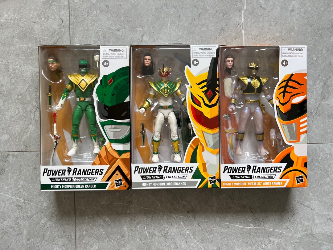 Power Rangers Lightning Collection Set of 3, Hobbies & Toys, Toys ...