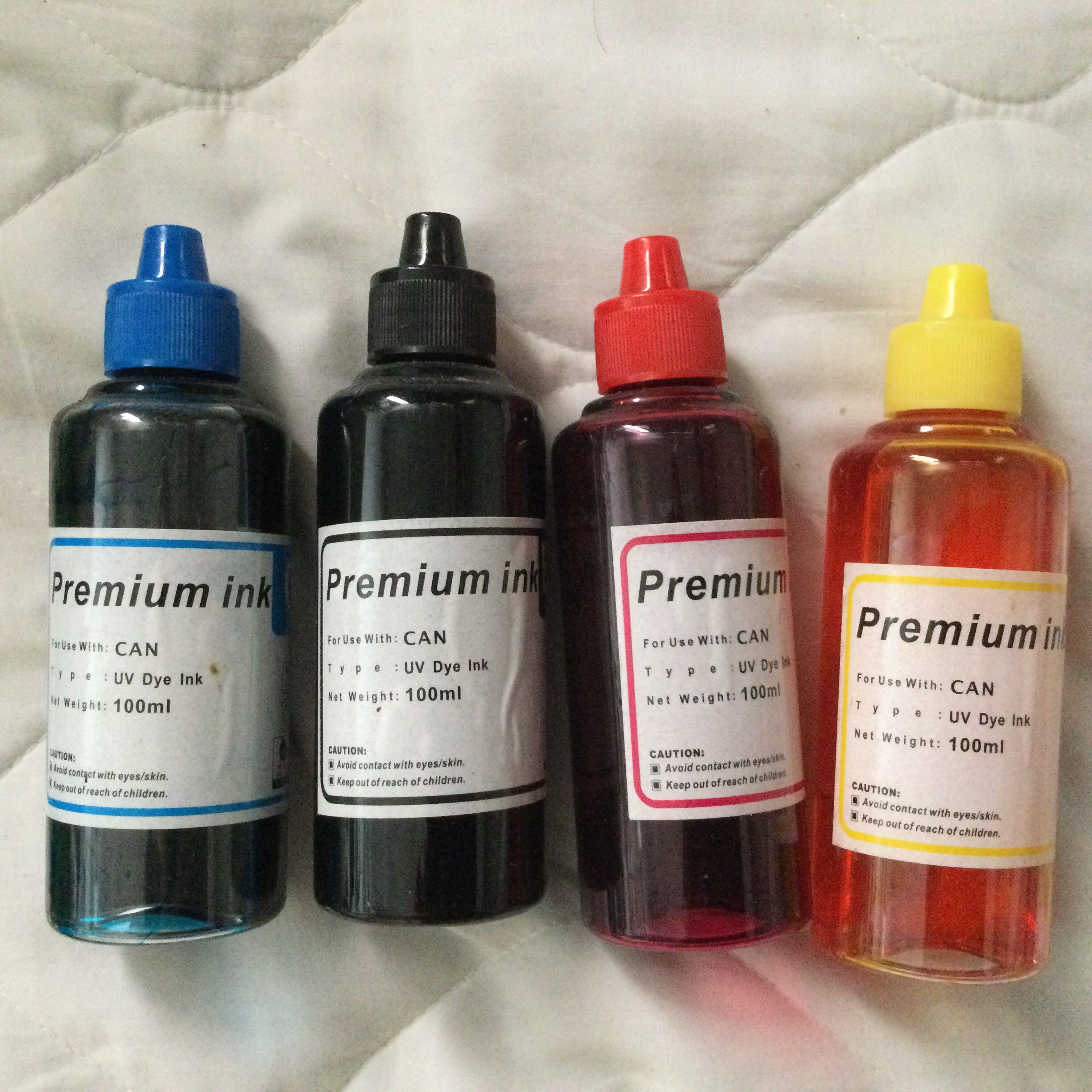 Premium UV dye ink cyan magenta yellow black, Computers & Tech ...