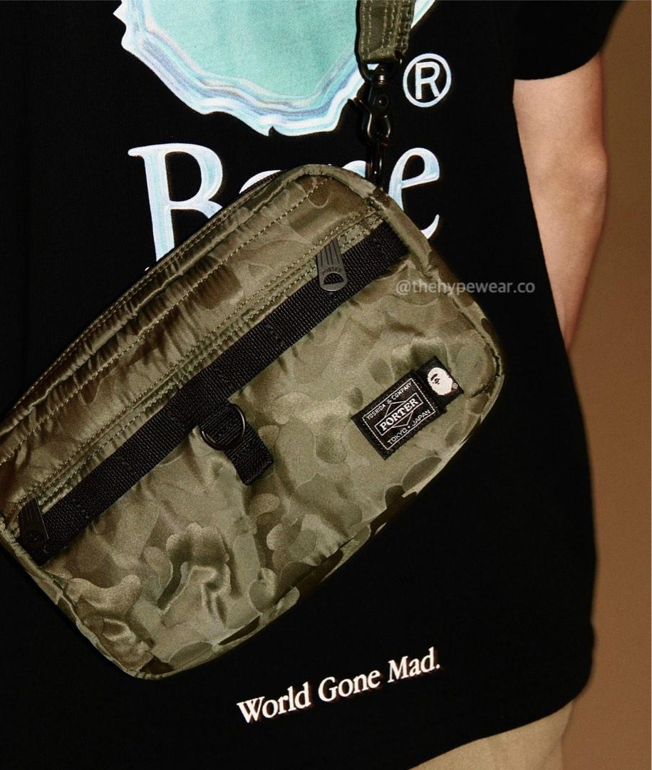 [Preorder]BAPE x Porter Solid Camo Shoulder Bag, Men's Fashion, Bags, Sling Bags on Carousell