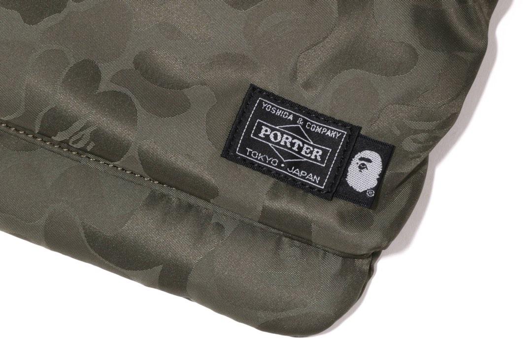 [Preorder]BAPE x Porter Solid Camo Shoulder Bag, Men's Fashion, Bags ...