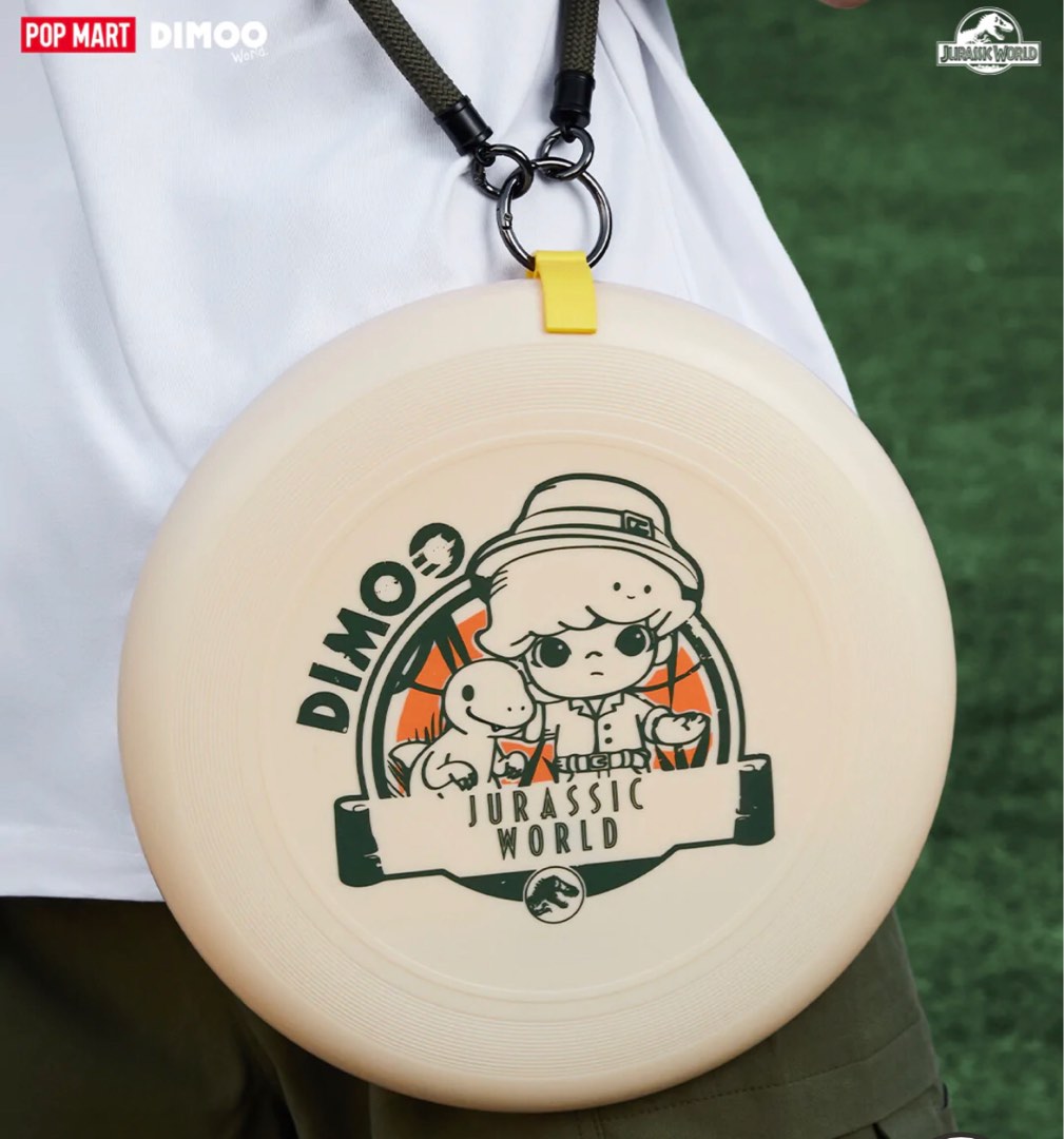 [Ready Stock]Pop Mart Dimoo Jurassic World Series Frisbee, Hobbies ...