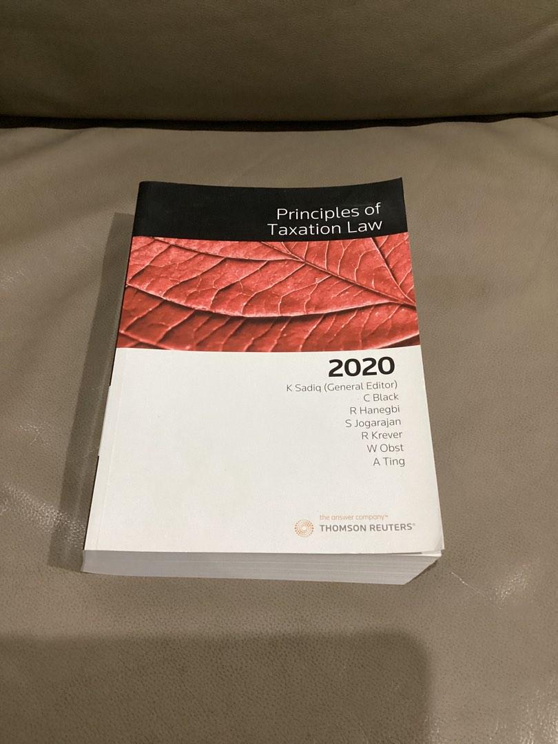 Principle of Taxation Law 2020, Hobbies & Toys, Books & Magazines ...