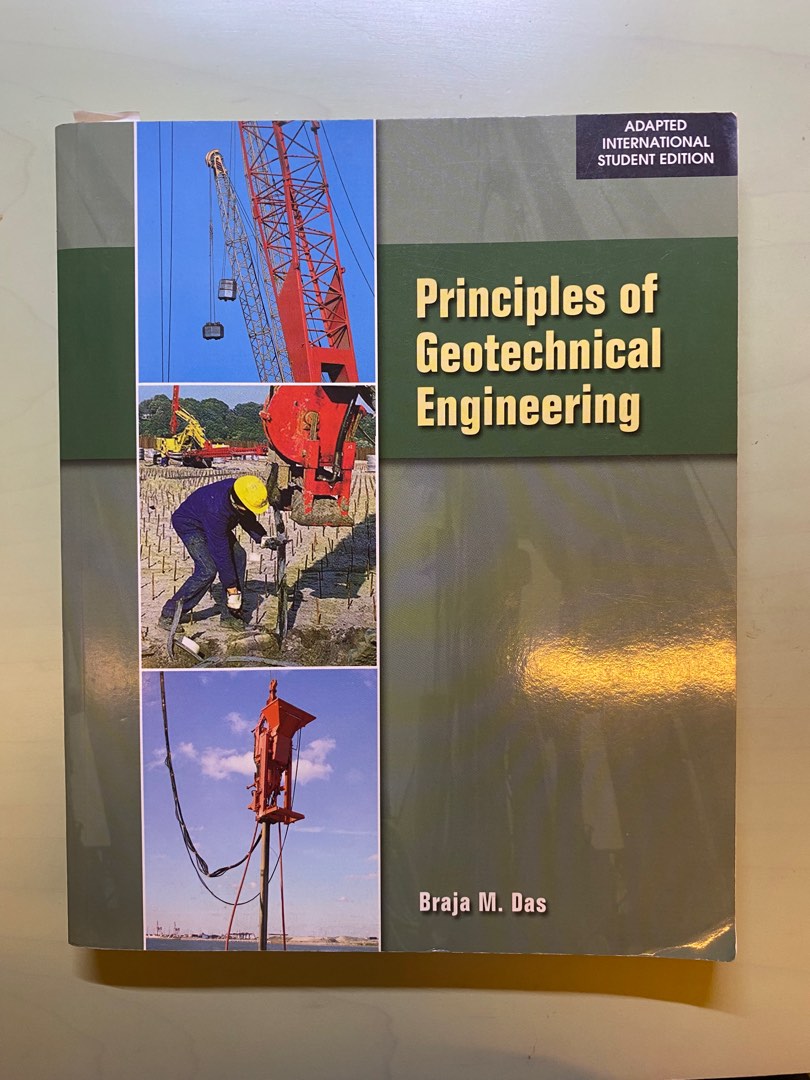Principles of geotechnical engineering, Braja M Das #polyu #civil, 興趣及 ...