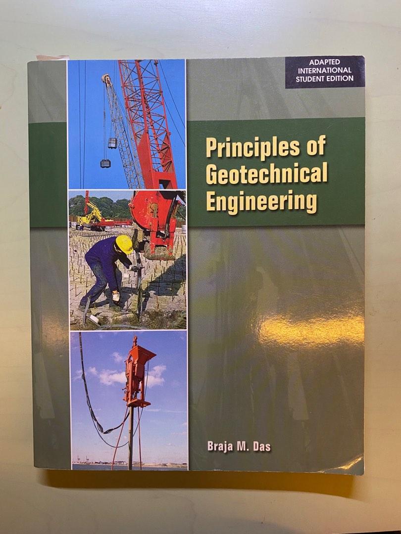 Principles of geotechnical engineering, Braja M Das #polyu #civil, 興趣及 ...