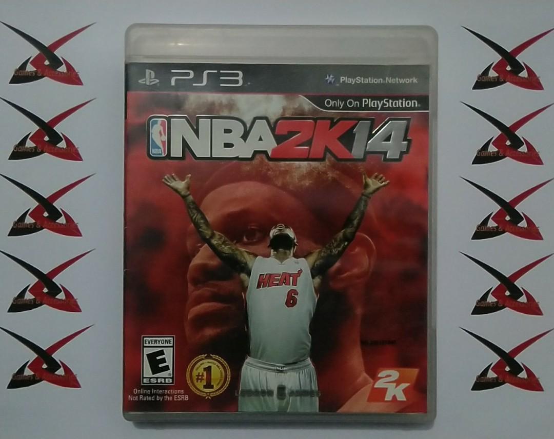 PS3 PlayStation 3 Game NBA2K14 NBA 2K14, Video Gaming, Video Games ...
