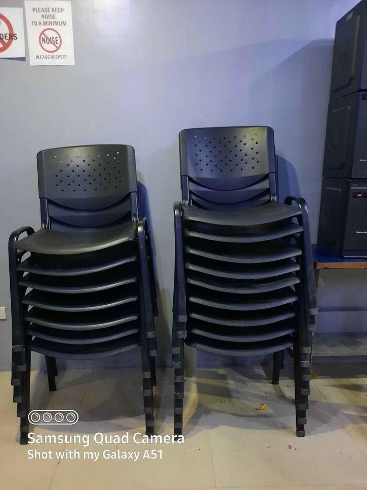 ..,Pvc plastic visitor chair../, Furniture & Home Living, Furniture ...