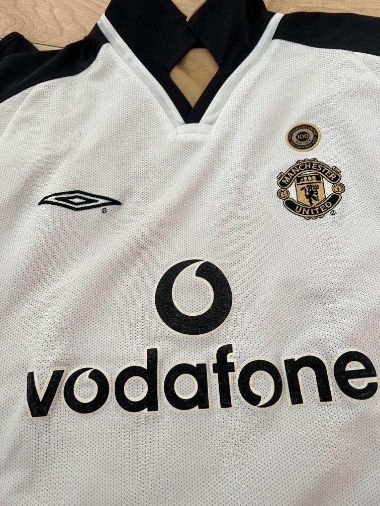Rare and Authentic! 2001-02 Manchester United Umbro Centenary ...