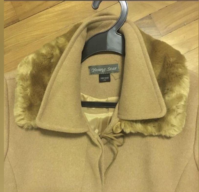 Real wool Winter Coat made in Korea, Women's Fashion, Coats, Jackets ...