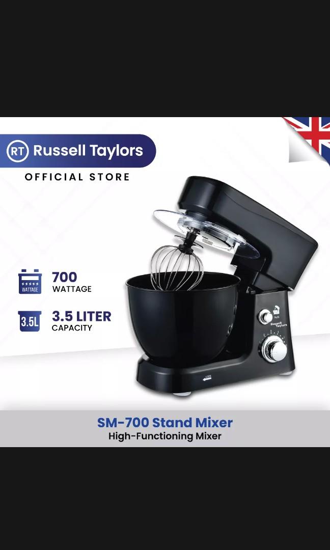 Russell Taylors 700W 3.5L Stand Mixer, TV & Home Appliances, Kitchen ...