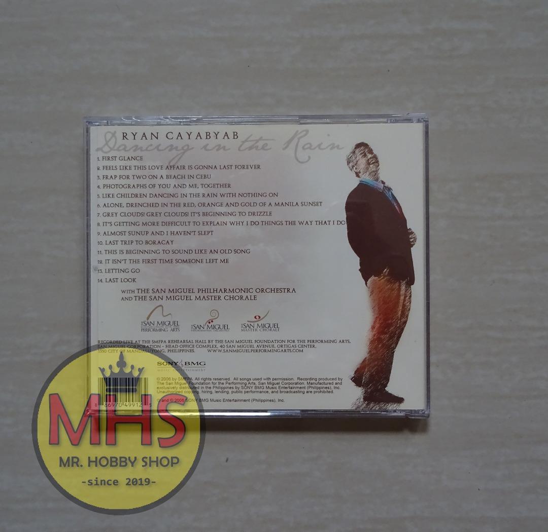 Ryan Cayabyab Dancing in the Rain CD (100% Original Copy), Hobbies ...