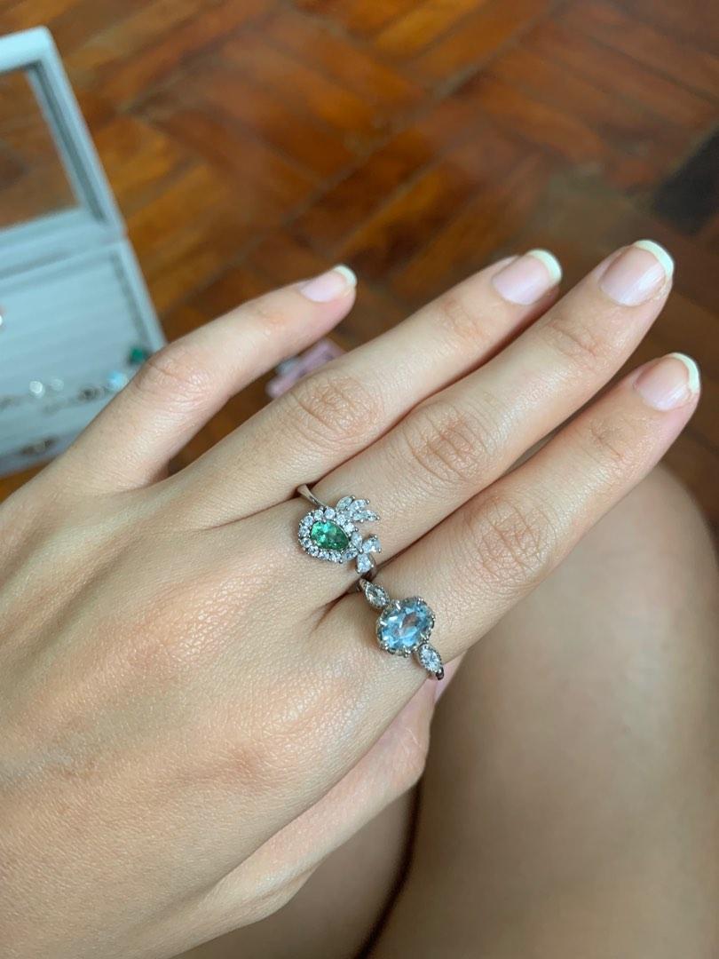 S925 braclet and rings, Women's Fashion, Jewelry & Organisers ...