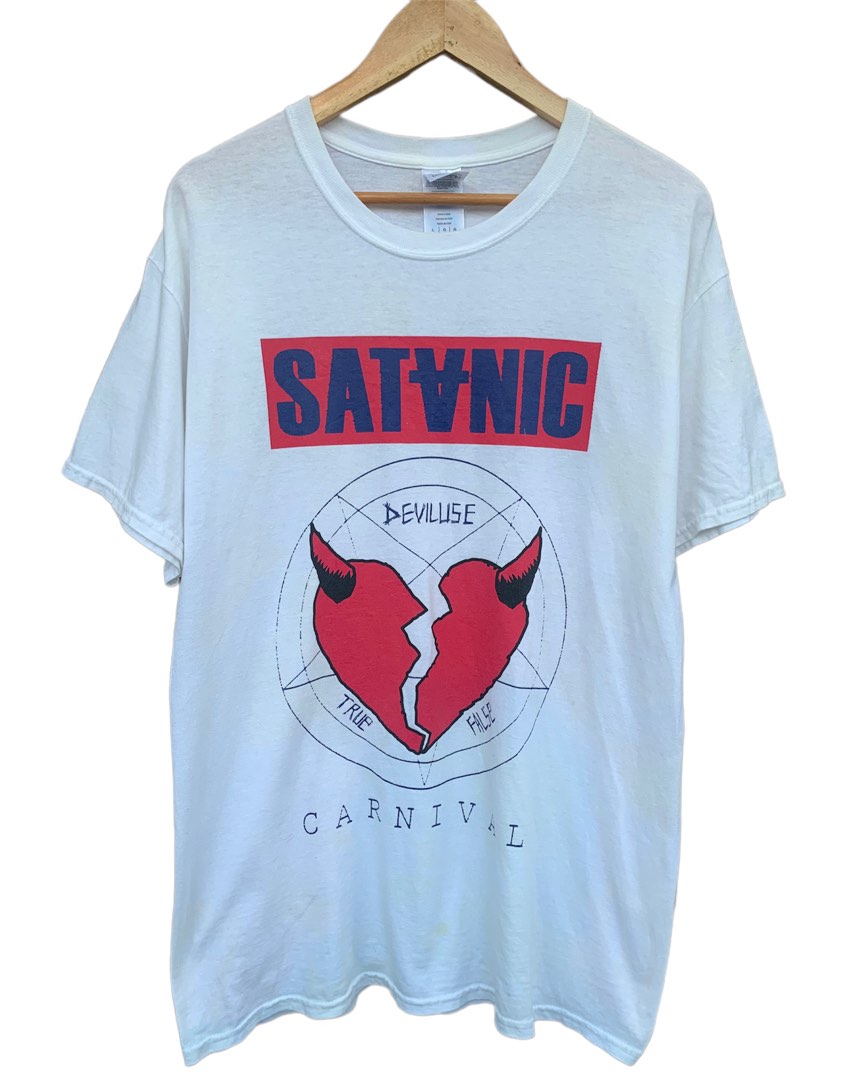 Satanic Carnival Tshirt, Men's Fashion, Tops & Sets, Tshirts & Polo ...