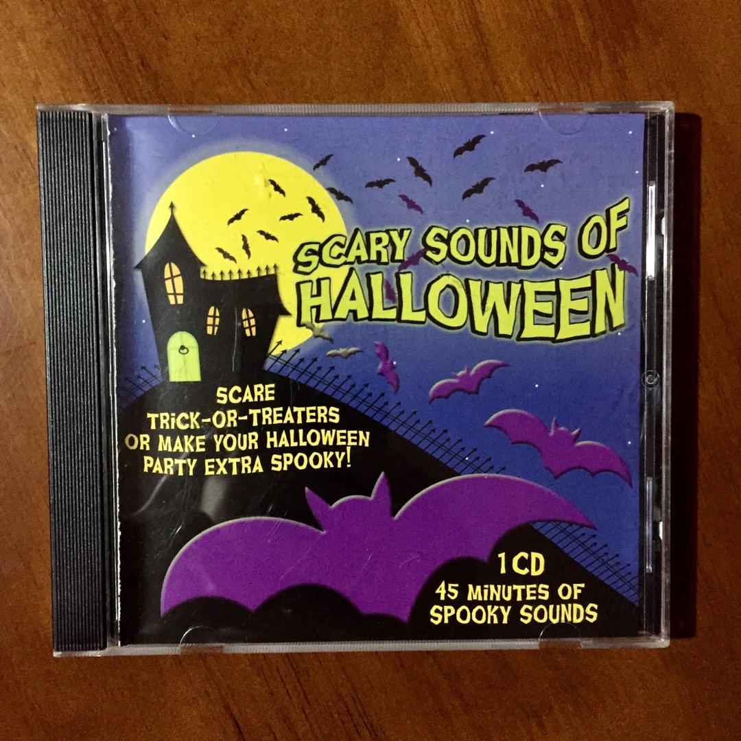 Scary Sounds of Halloween CD, Hobbies & Toys, Music & Media, CDs & DVDs ...