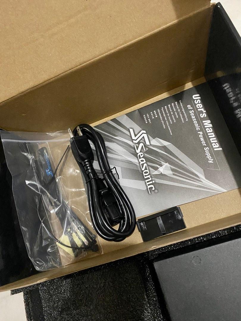 Seasonic 520W S12II 80 PLUS Bronze PSU Power Supply Unit (with box + accessories), Computers ...