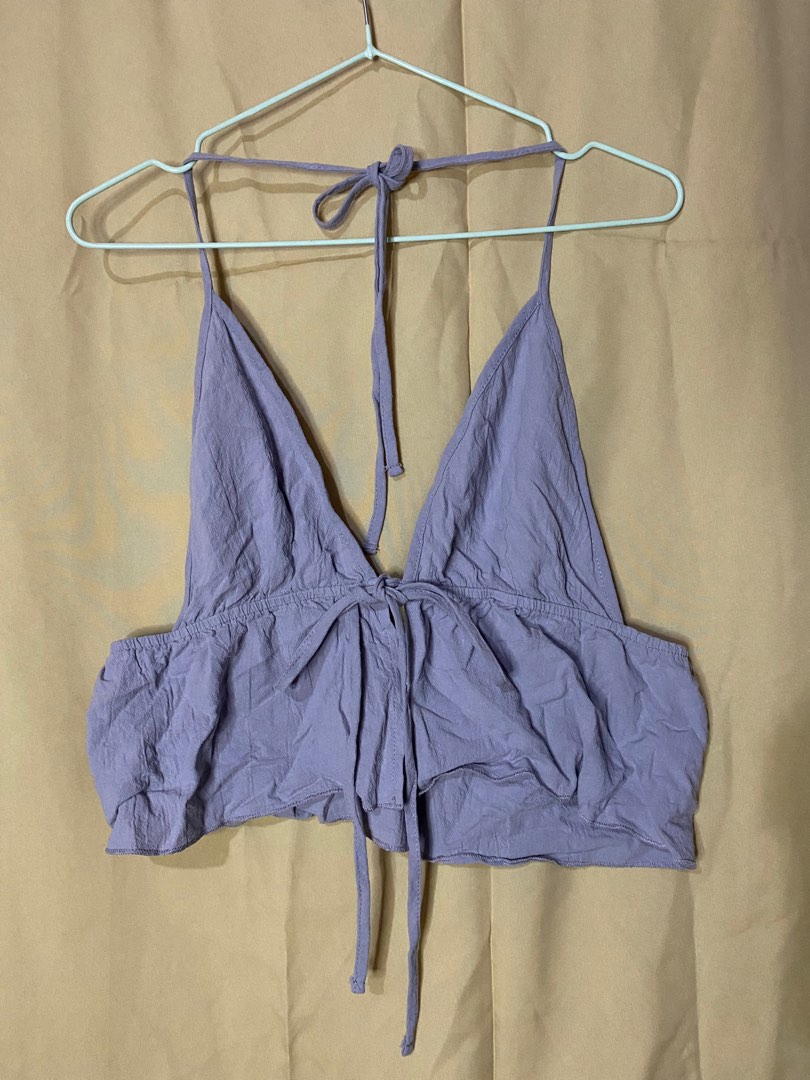 Shein Self Tie Sexy Top Womens Fashion Tops Sleeveless On Carousell