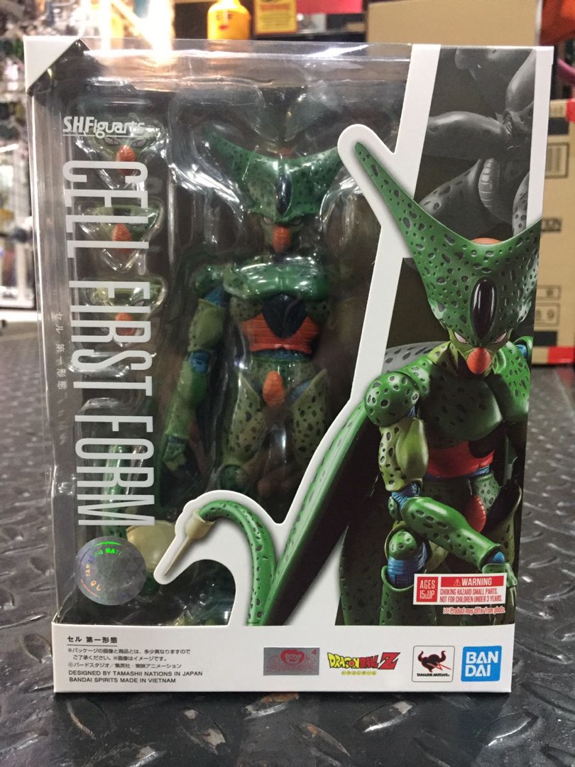 Shf dragon ball cell first form, Hobbies & Toys, Toys & Games on Carousell